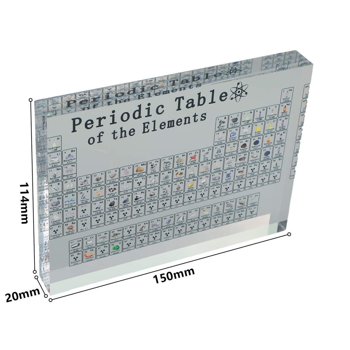 Periodic Table Of Elements Clear Image - Infoupdate.org