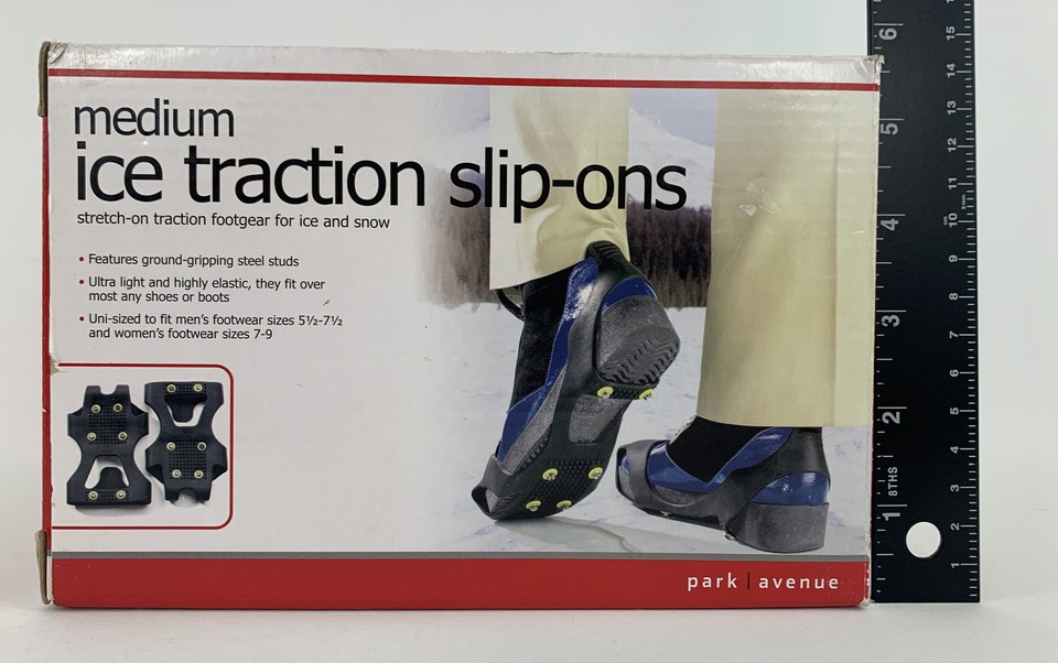 Ice Traction Slip-Ons Uni-size Mens 5 1/2-7 1/2 & Women’s 7-9 By Park ...