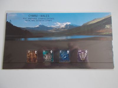 1999 Regional Machin Defins Wales 2nd to 64p Presentation Pack no 46 ...