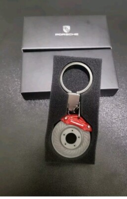 Porsche Brake Caliper Keychain Red | eBay