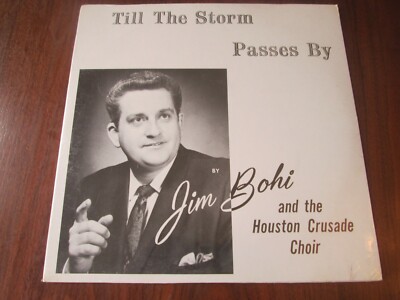 JIM BOHI Till The Storm Passes LP Christian Gospel RARE Private Press ...
