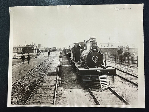 👍 1926 CHINA TANGKU TRAIN SEND RATION TO PEKING PEIYANG TROOP PHOTO ...