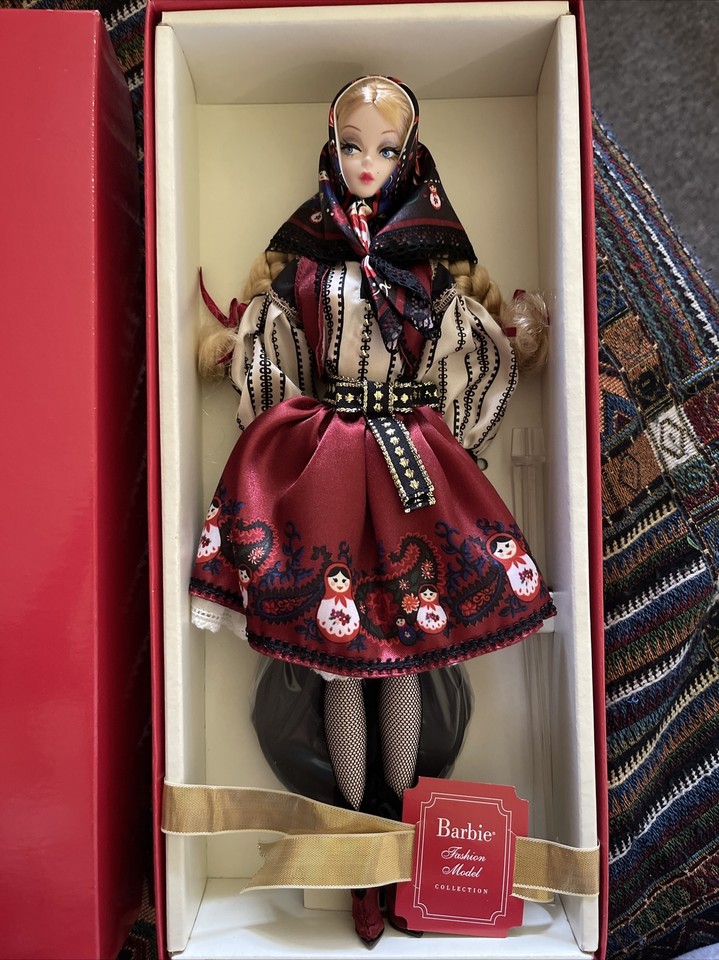 VINTAGE RARE BARBIE DOLL MILA FASHION MODEL COLLECTION SILKSTONE BODY ...