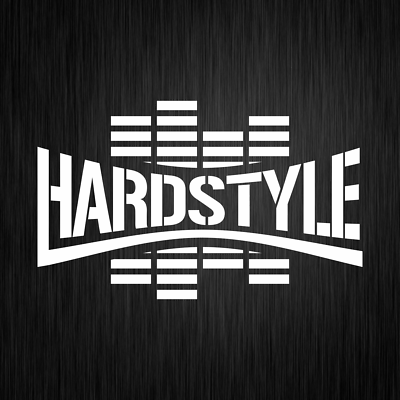 Hardstyle Eq Hardtrance Hardcore Club Dj White Car Vinyl Decal Sticker ...