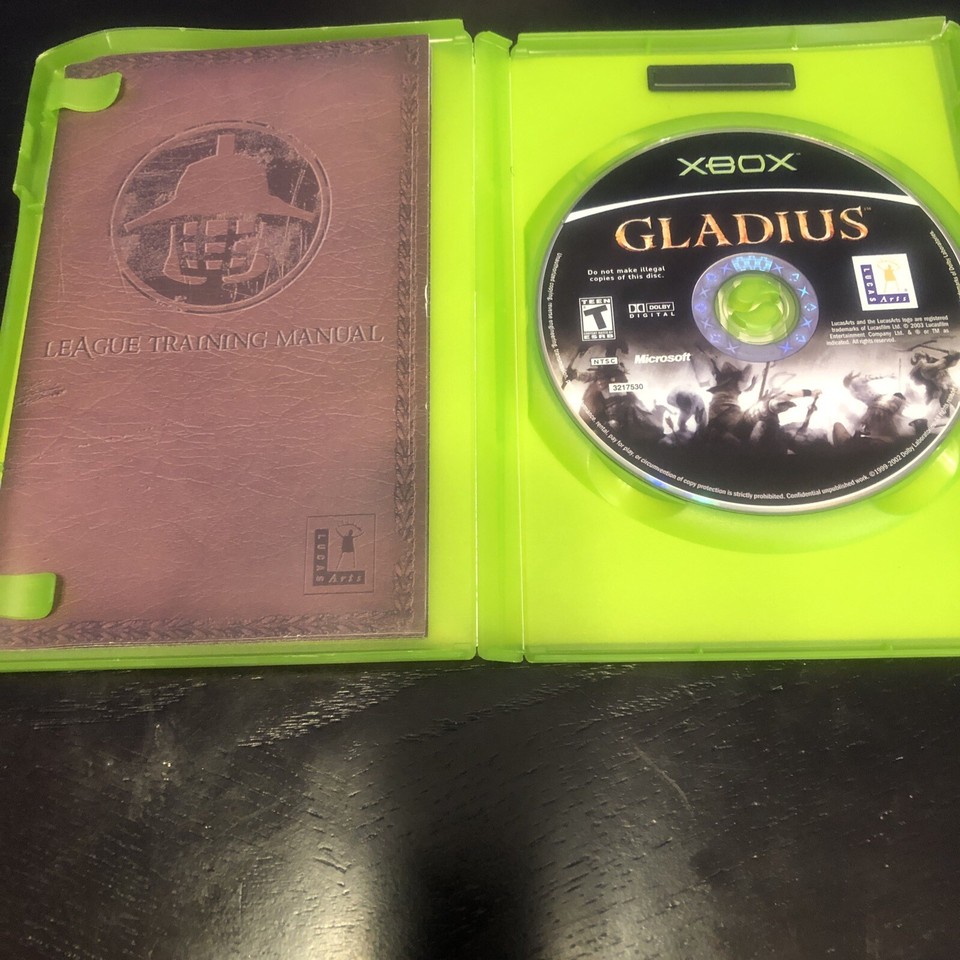 Gladius (Microsoft Xbox, 2003) 23272321758| eBay