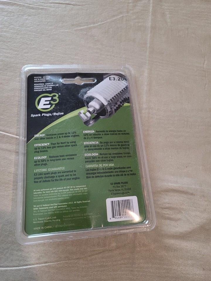 E3.20 Spark Plugs With Diamond Fire Technology Replaces many plugs ...