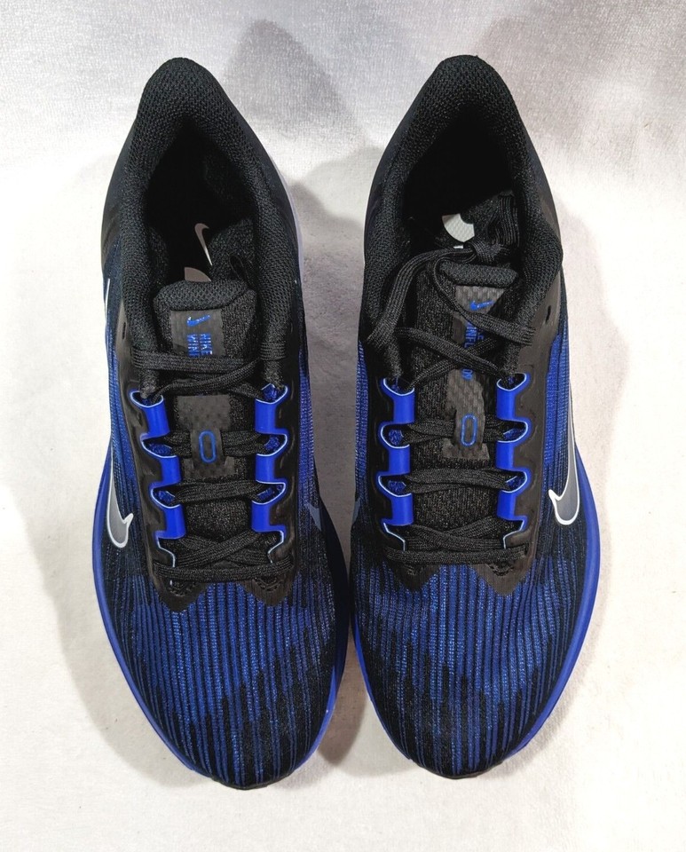 Nike Men's Air Winflo 9 Black/White/Royal Running Shoes-Asst Size NWB ...