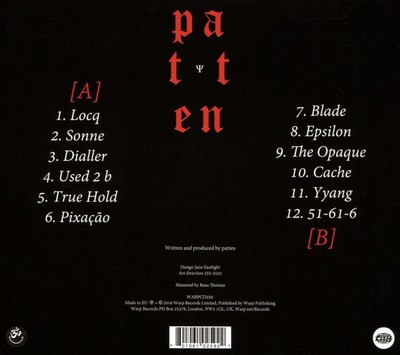 PATTEN PSI NEW CD 801061025922| eBay