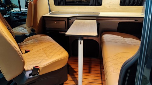 Ford Transit Custom MK8 Double Seat Sliding Swivel Base. Low profile ...