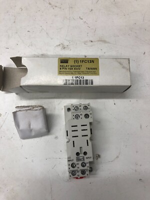 DAYTON 1FC13N RELAY BASE 300V 16A 8 PIN timer base | eBay