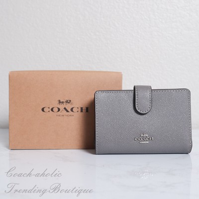 Coach Grey Wallet | semashow.com
