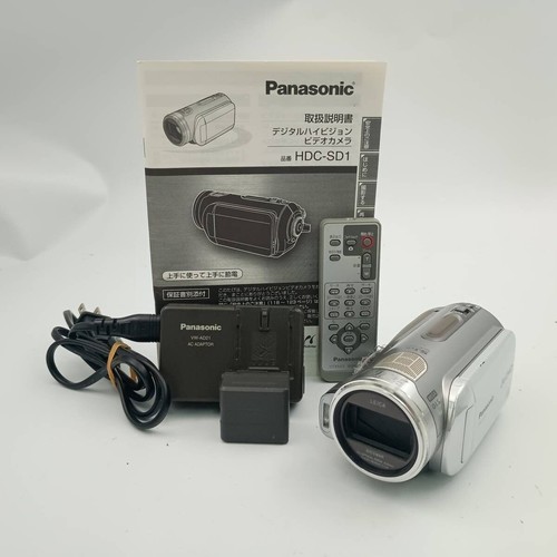 Panasonic HDC-SD1 HD Digital Video movie Camcorder Tested w/charger | eBay