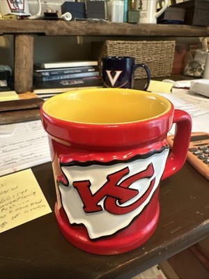 Kansas City Chiefs NFL Coffee Cup Mug Encore Brands New Original NFL ...