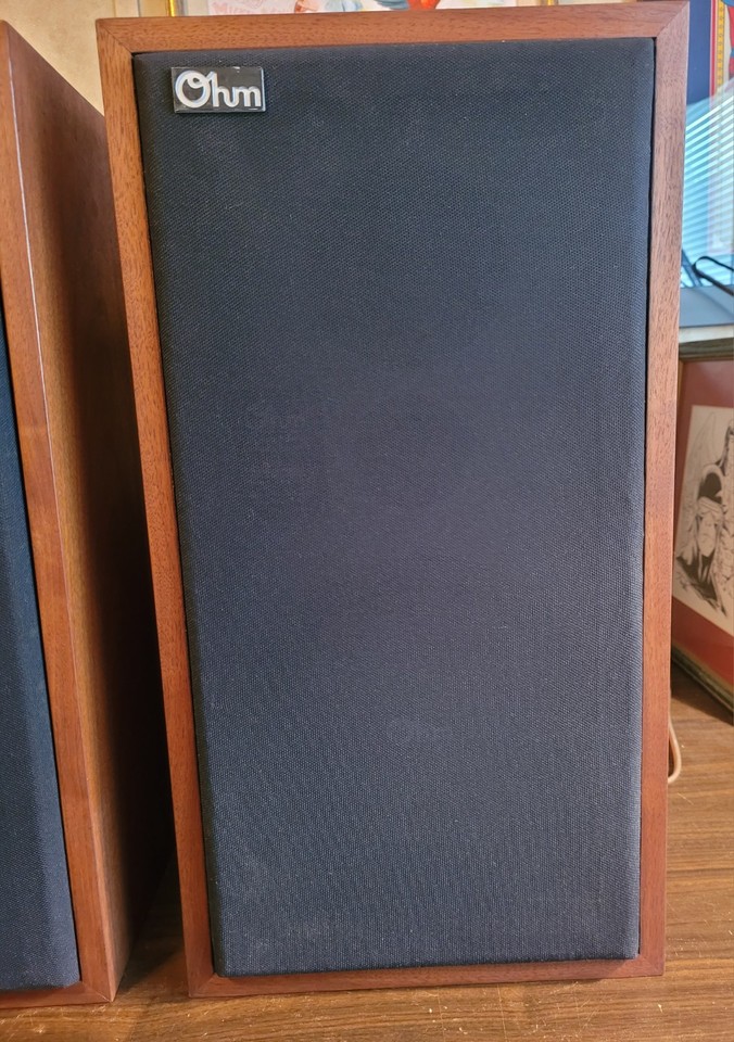 Vintage Pair Audiophile OHM Model E2 Speakers..NICE! 100% Original Made ...