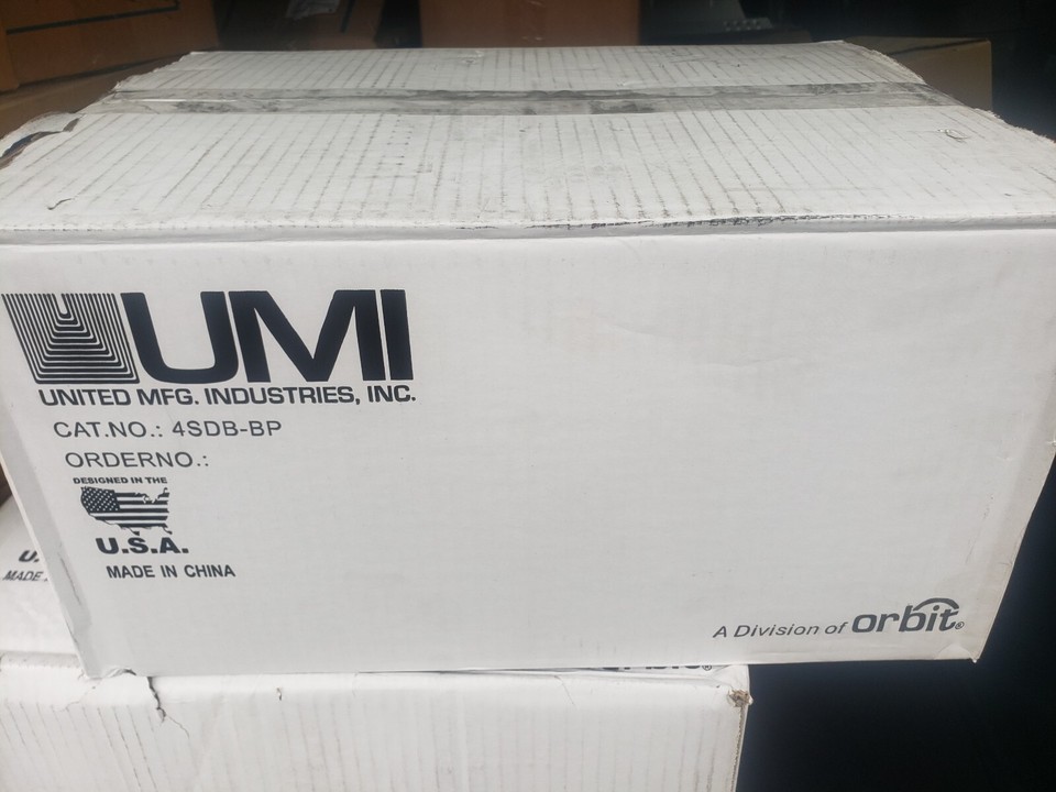 QTY 24 - ORBIT 4SDB-BP SQUARE BOX/PLATE | eBay