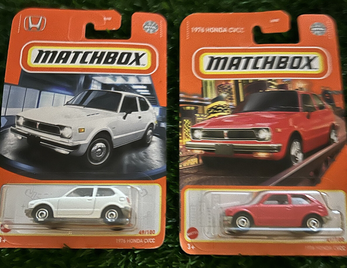 Pair Of Matchbox '76 Honda CVCC 2022 | eBay