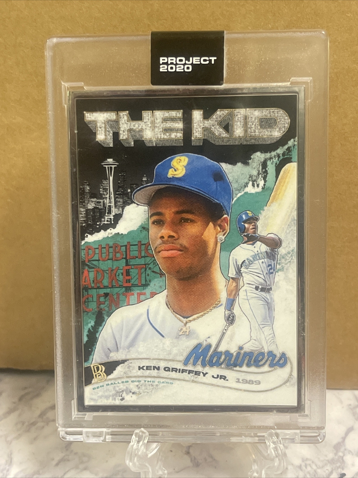 Topps Project 2020 Ben Baller Ken Griffey Jr Artist Proof AP 18/20 | eBay
