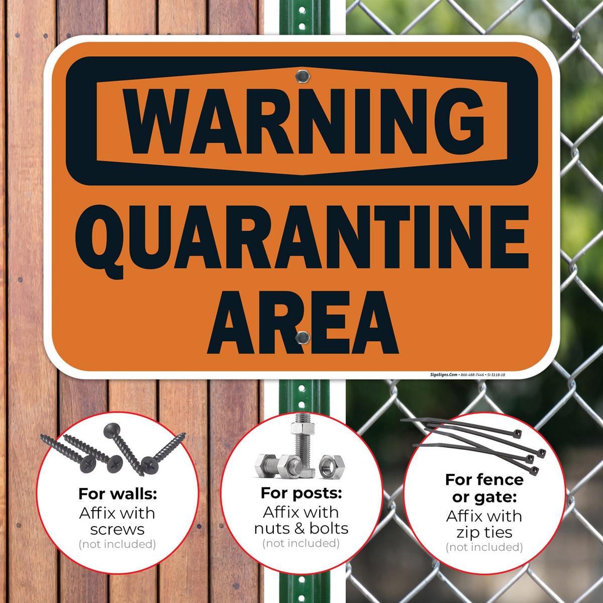 Quarantine Sign Printable