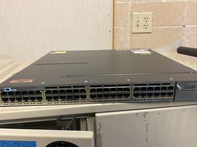 Cisco Catalyst (WS-C3750X-48T-L) 48-Ports Rack-Mountable Switch Managed ...