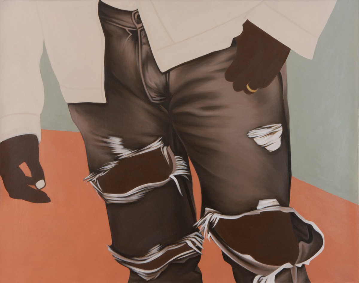 Kanye West Ripped Jeans Kanye West Jets Out Of London After Promoting