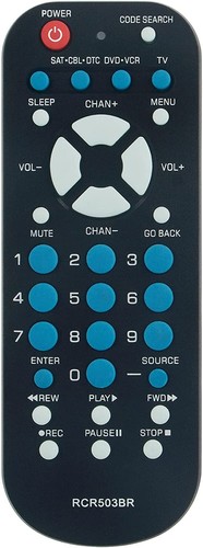 RCR503BZ RCR503BR RCR503BE Replace Universal Remote Control Fit For RCA ...