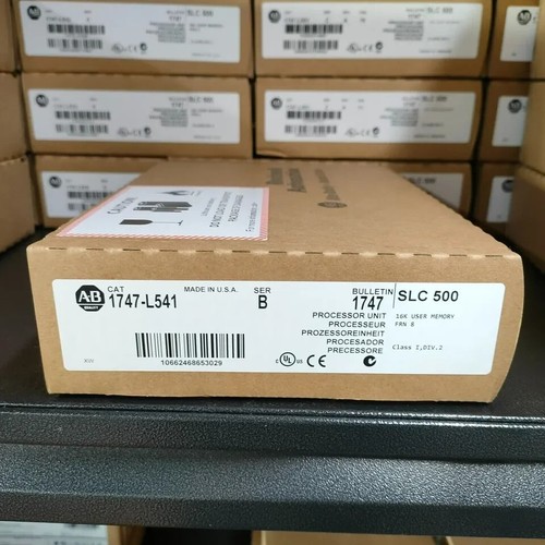 NEW ALLEN-BRADLEY 1747-L541 SER B SLC 500 SLC 5/04 16K CPU PROCESSOR ...