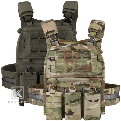 KRYDEX FCPC V5 Tactical Plate Carrier Tegris Assault Cummerbund KTAR ...