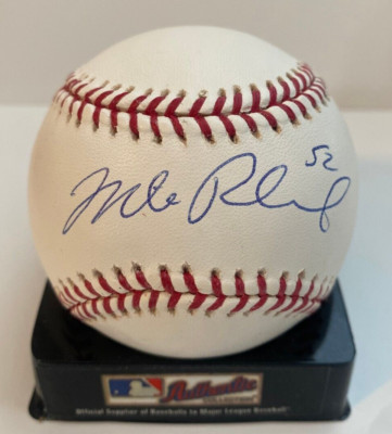 MIKE REDMOND FLORIDA MARLINS SIGNED AUTOGRAPH MAJOR LEAGUE BASEBALL W ...