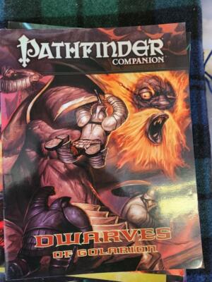 Pathfinder Roleplaying Game PLAYER COMPANION Dwarves of Golarion | eBay