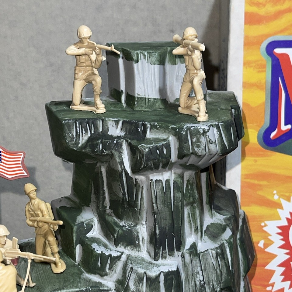Vintage Tim Mee Toy 5740 Army Battle Mountain Playset 1980s USA | eBay