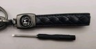Honda Leather Keychain Car Key Ring With D Ring Fob Holder NEW | eBay