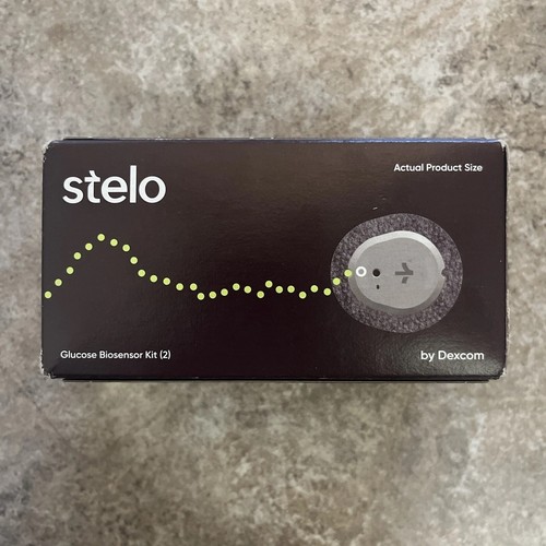Stelo Glucose Biosensor Kit (2,4,6,8pack) By Dexcom Diabetes Brand New ...