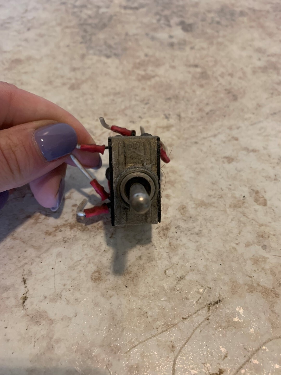 61 Piper Cherokee PA-28 160 150 Nav Instrument Light Toggle Switch ...