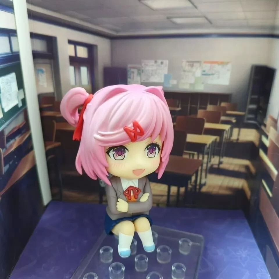 Doki Doki Literature Club! Natsuki Nendoroid #2077 PVC Figure Model ...