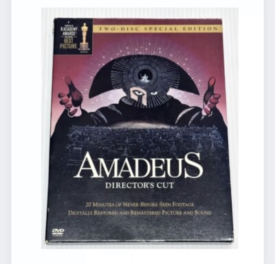 Amadeus Directors Cut 2 Disc Special Edition DVD Great Condition | eBay