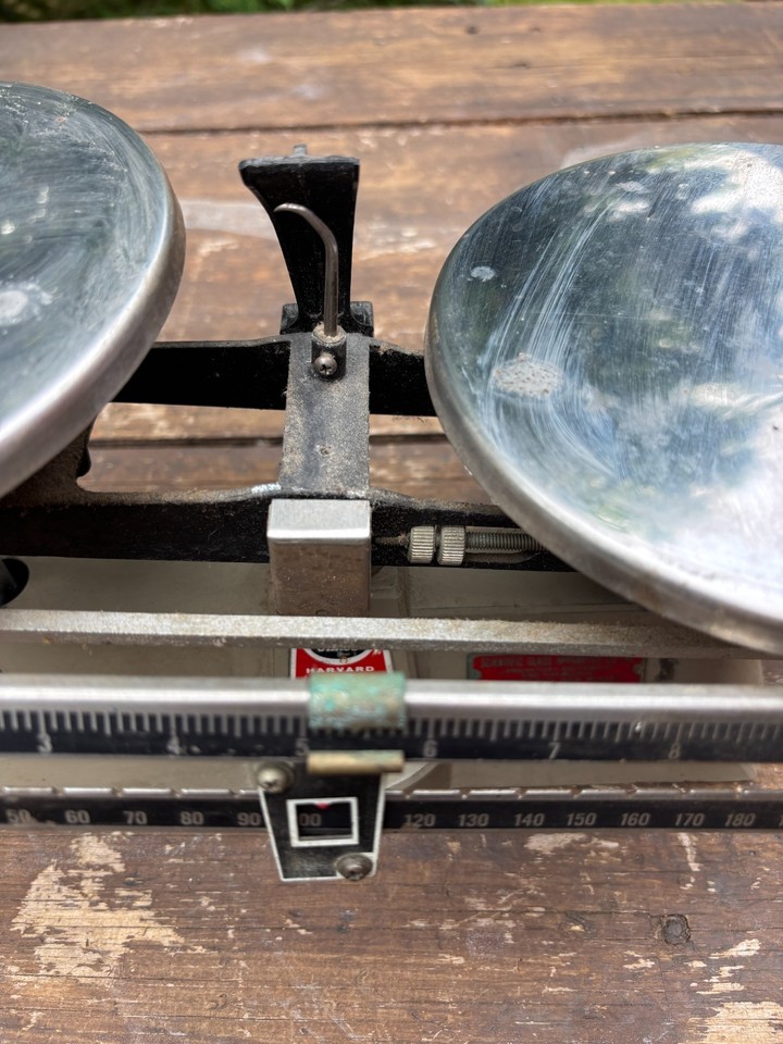 Vintage OHAUS Harvard Trip Balance Scale 2kg-5lb USA | eBay