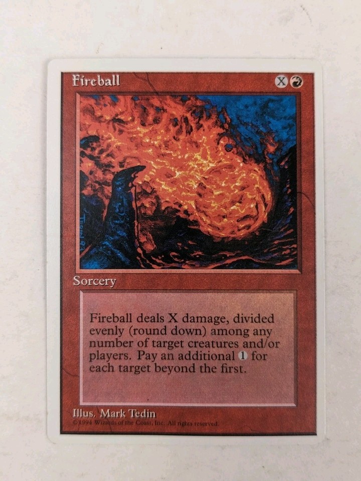 Magic The Gathering the Shadow Mage Fireball Promo Card Valiant Free ...