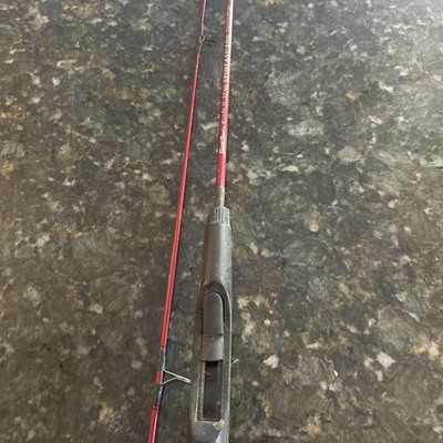 south bend 4’ 6” Spincast Rod Model 0112 2 Piece Red Rod | eBay