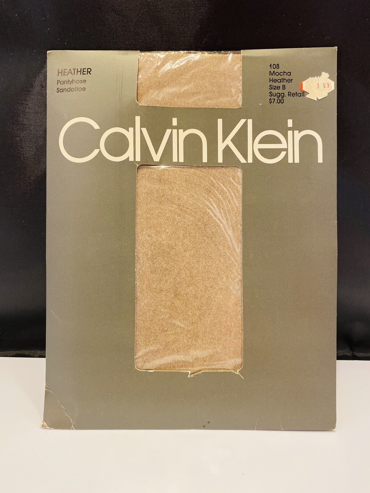 Vintage NOS Calvin Klein Pantyhose #108 Mocha Heather… - Gem
