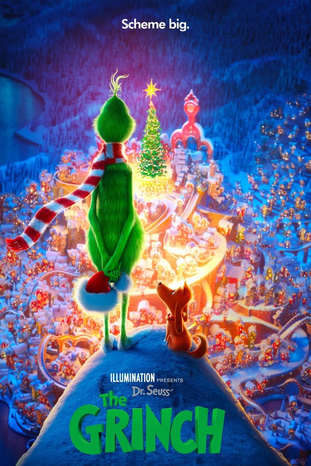 2018 The Grinch Movie Poster 11X17 Max Cindy Lou Who Bricklebaum ...