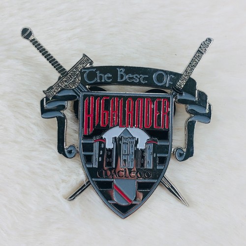 The Best of Highlander MacLeod TV Series Shield Official Enamel Pin ...