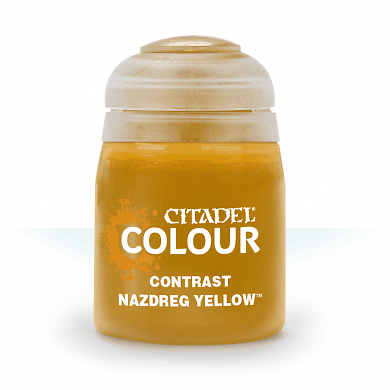Pot de peinture Contrast Nazdreg Yellow 18ml 29-21 - Citadel | eBay