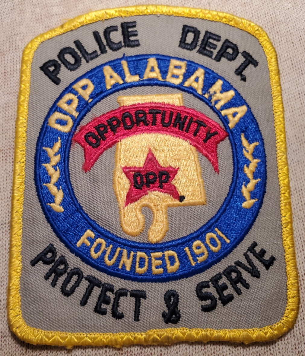 AL Opp Alabama Police Patch | eBay
