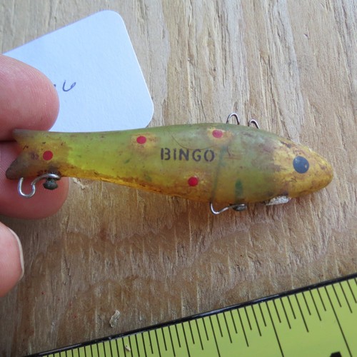 Vintage Bingo fishing lure body (lot#9726) | eBay