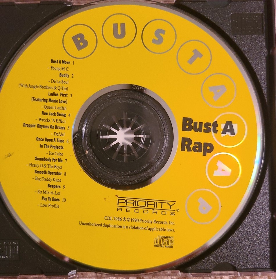Bust a Rap by Various Artists (CD, Priority Records) 87248798623| eBay
