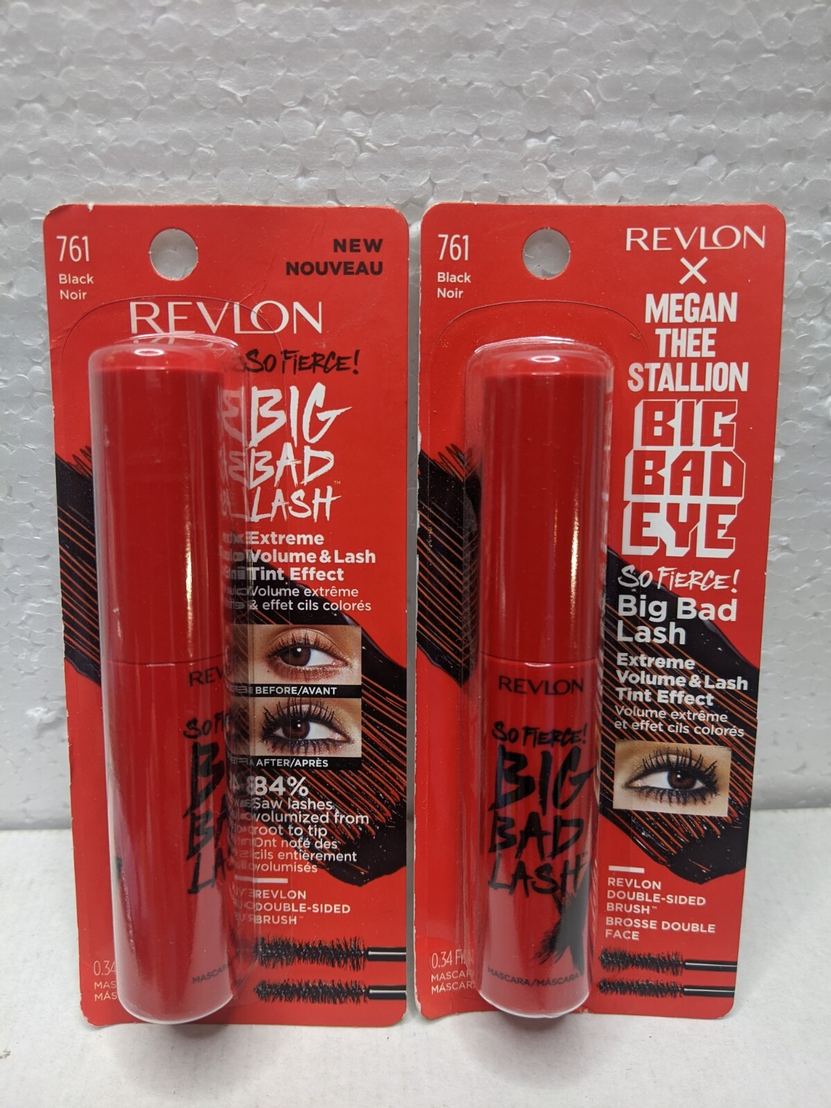Lot of 2 Revlon So Fierce! Big Bad Lash Mascara #761 Black | eBay