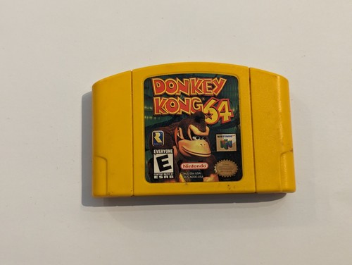 Donkey Kong 64 - Authentic N64 Nintendo 64 Game - Tested 45496870294 | eBay