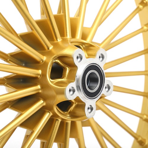 21x2.15 18x3.5 Fat Spoke Wheels Rims for Harley Dyna Low Rider FXDF ...