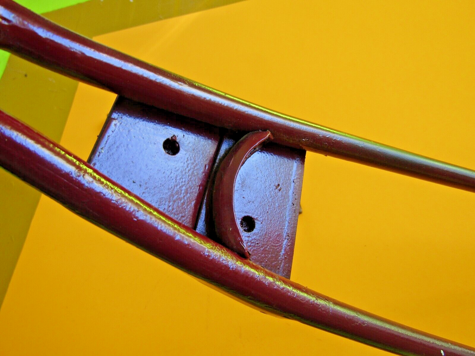 CUSTOM WELDED OLD SCHWINN BICYCLE FRAME FOR 26" TIRES WITH HAND MADE ...