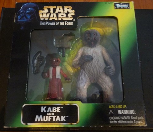 Star Wars Power of The Force 1998 Kabe & Muftak action figure MIB Brand ...